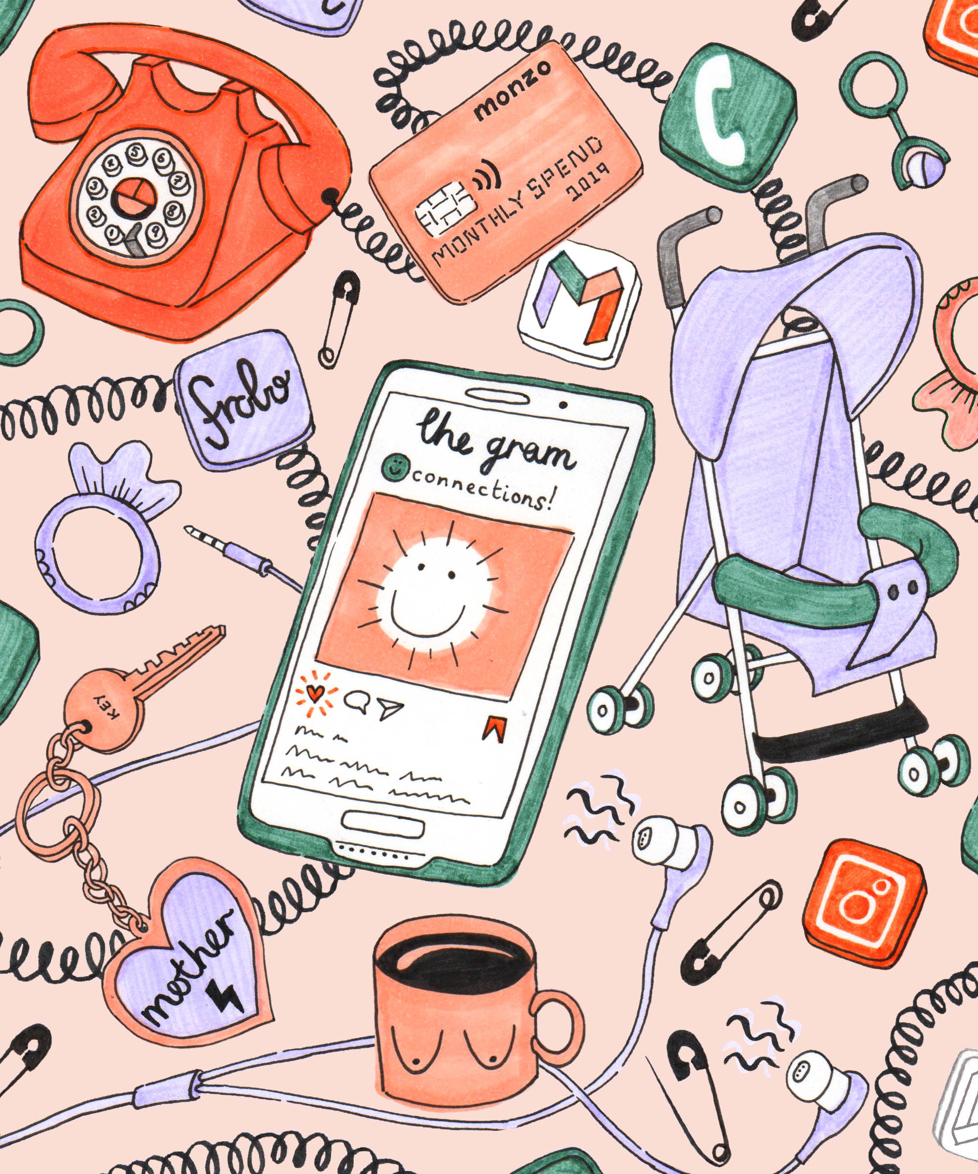 Refinery 29 – Jacqueline Colley Illustration
