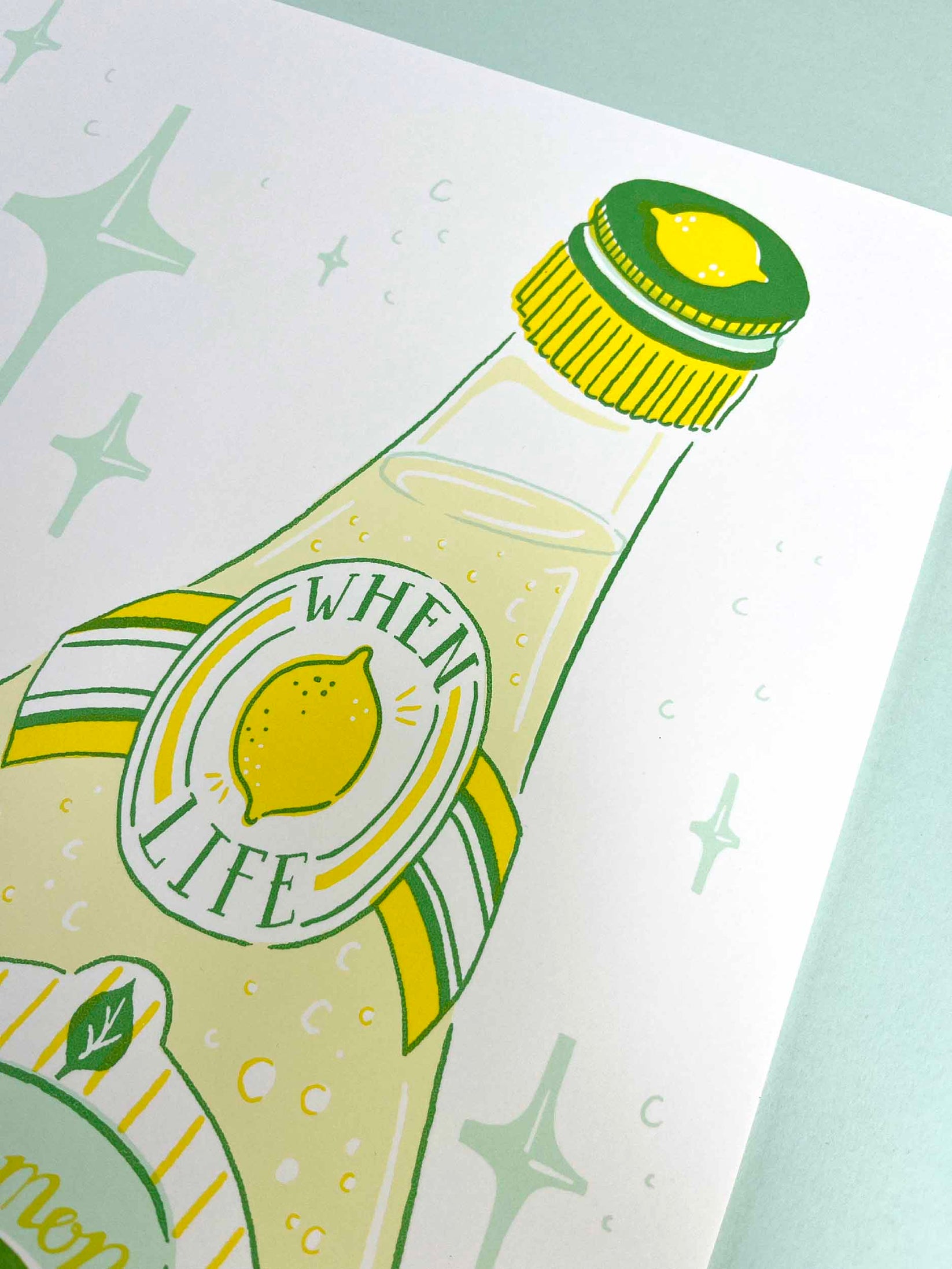 A2 slim Make Lemonade – Jacqueline Colley Illustration