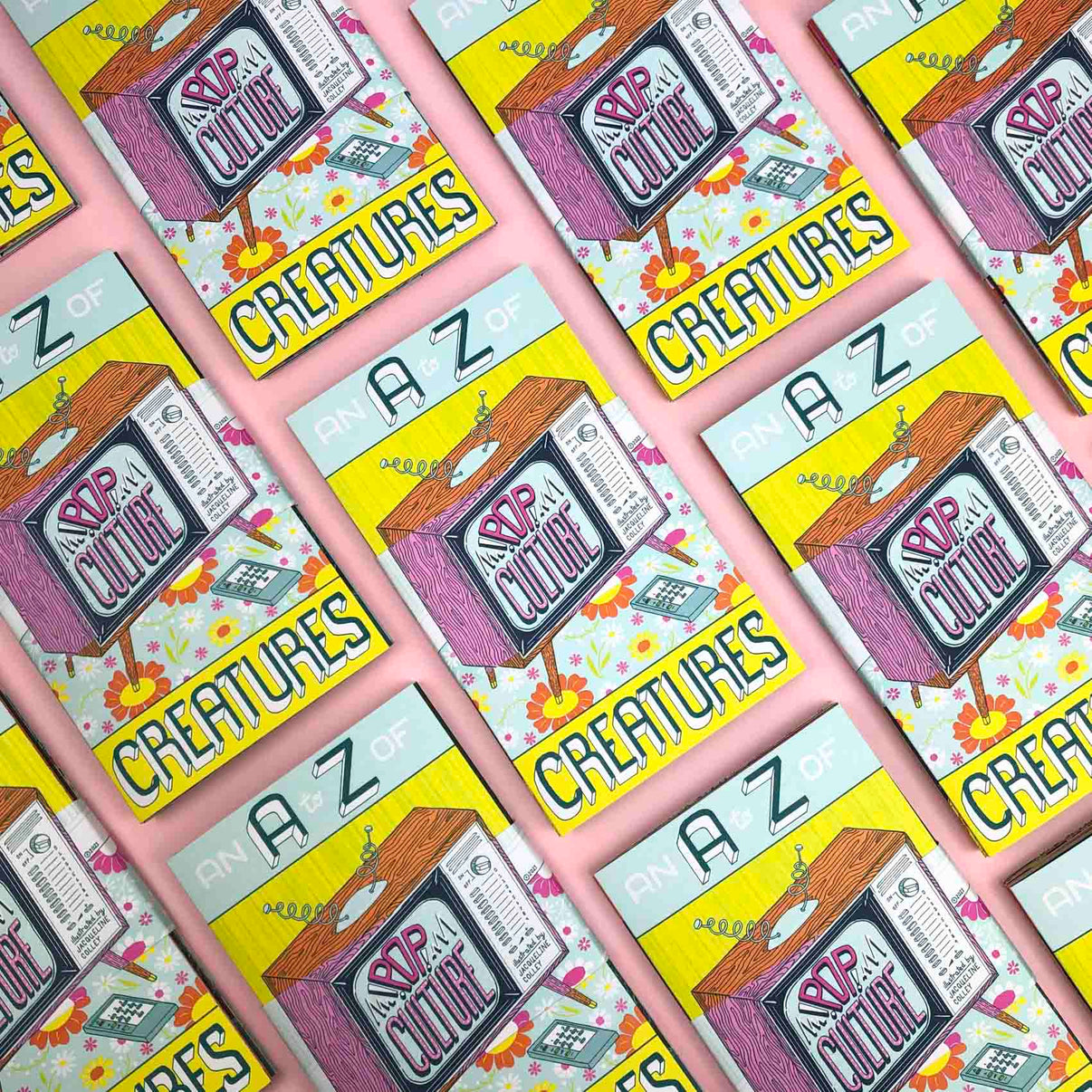 An A-Z of Pop Culture Creatures - Concertina Book – Jacqueline Colley ...