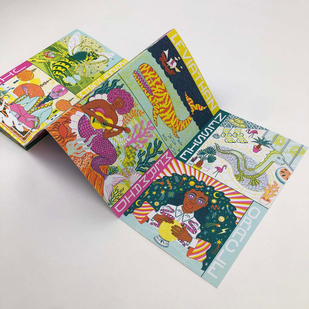 An A-Z of Pop Culture Creatures - Concertina Book – Jacqueline Colley ...